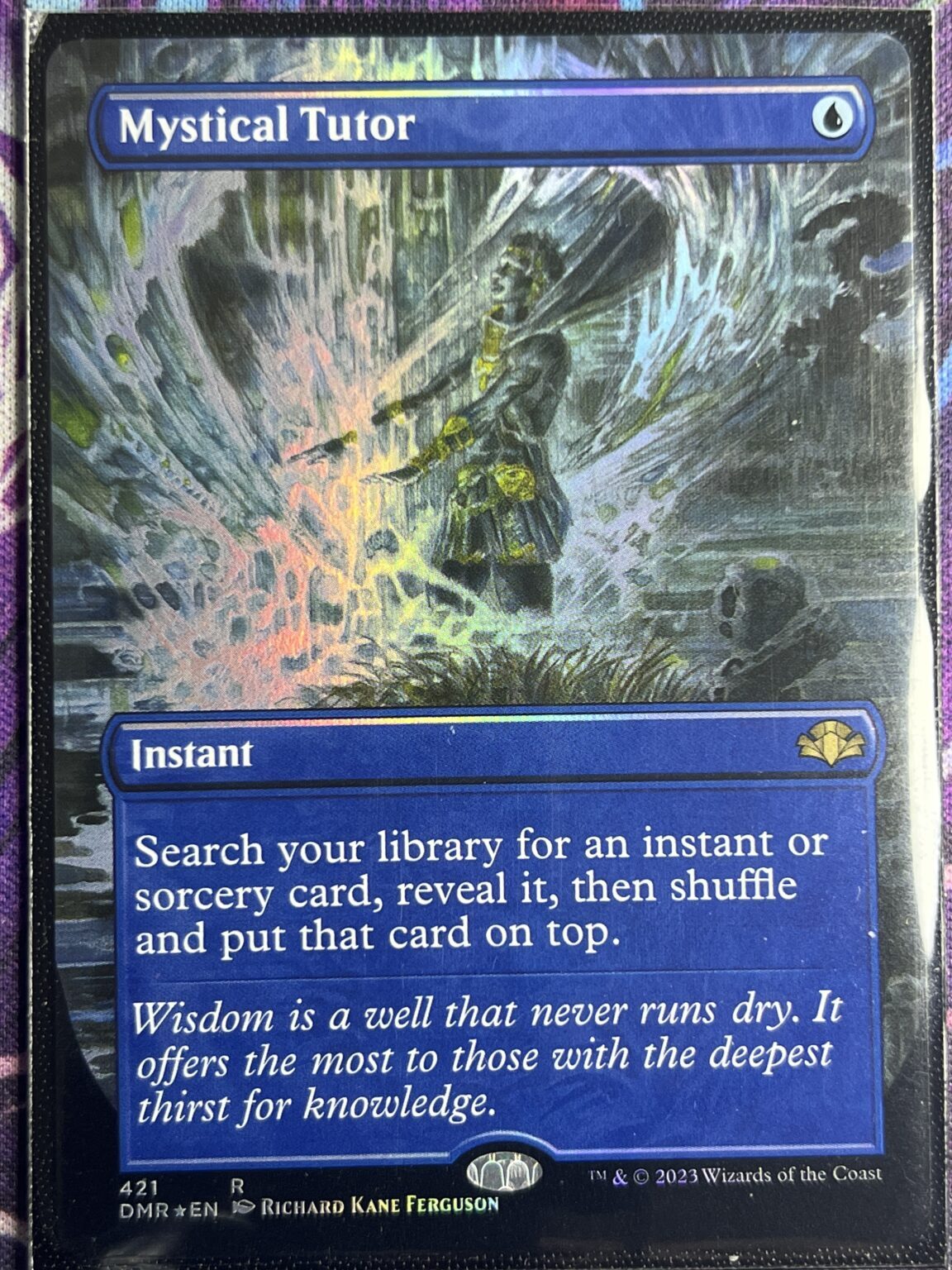 Mystical Tutor DMR Full Art Foil – Bootleg Mage Mystical Tutor DMR Full Art Foil – Bootleg Mage