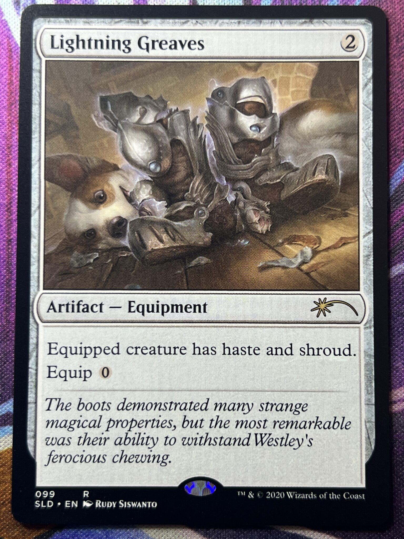 Lightning Greaves SLD – Bootleg Mage Lightning Greaves SLD – Bootleg Mage